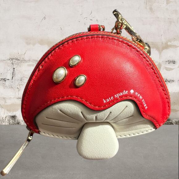 kate spade | Accessories | Kate Spade Nwt 3d Coin Purse Mushroom Take A ...